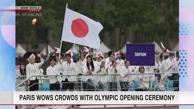 Paris Olympic Games officially open with ceremony along River Seine ...